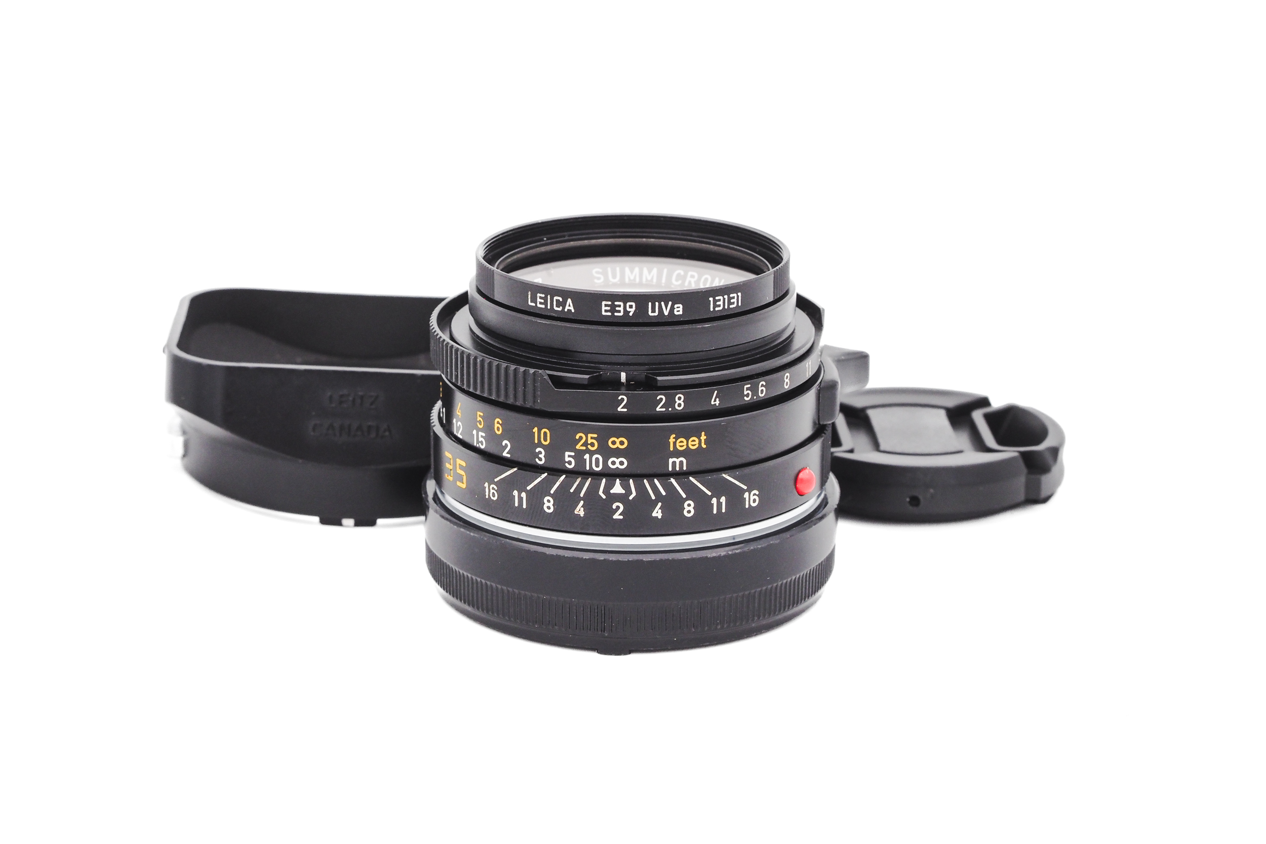 Leica 35mm f/2 Summicron-M Version IV "King Of Bokeh" 1987 | SW14959